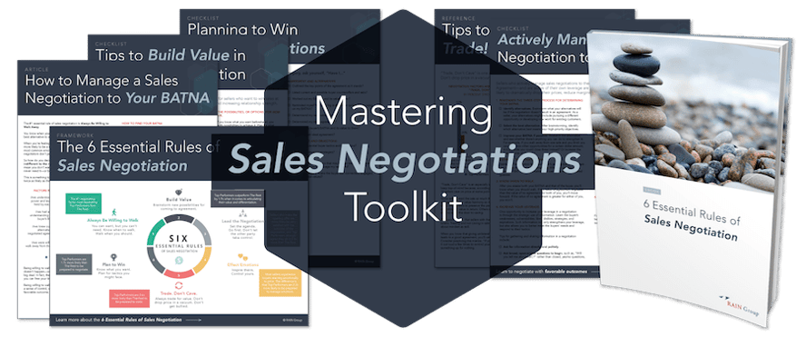 Strategies and Tactics for Sales Negotiation