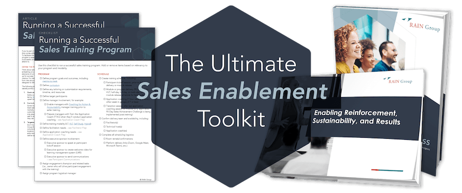 Transforming Sales Enablement: Focus on Seller Behavior Change and ...
